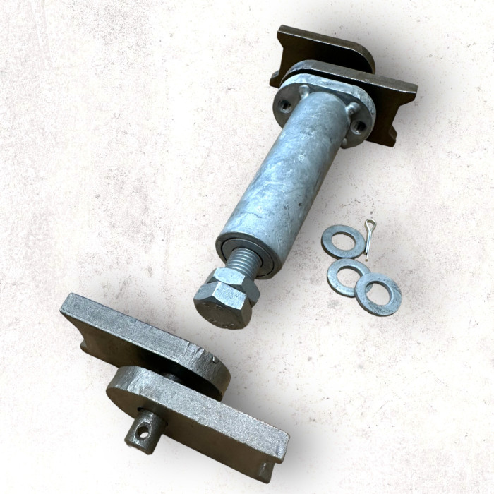 Galvanised / Mild Steel Self Closing Spring Hinge Assembly Buy Key ...