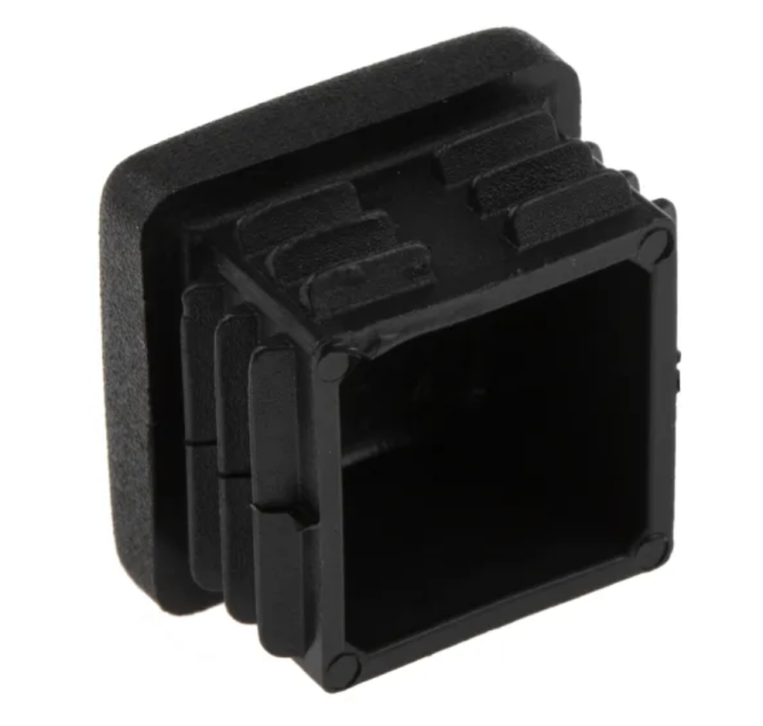 40mm Square Plastic End Cap 133-4 Buy Key Clamps Online