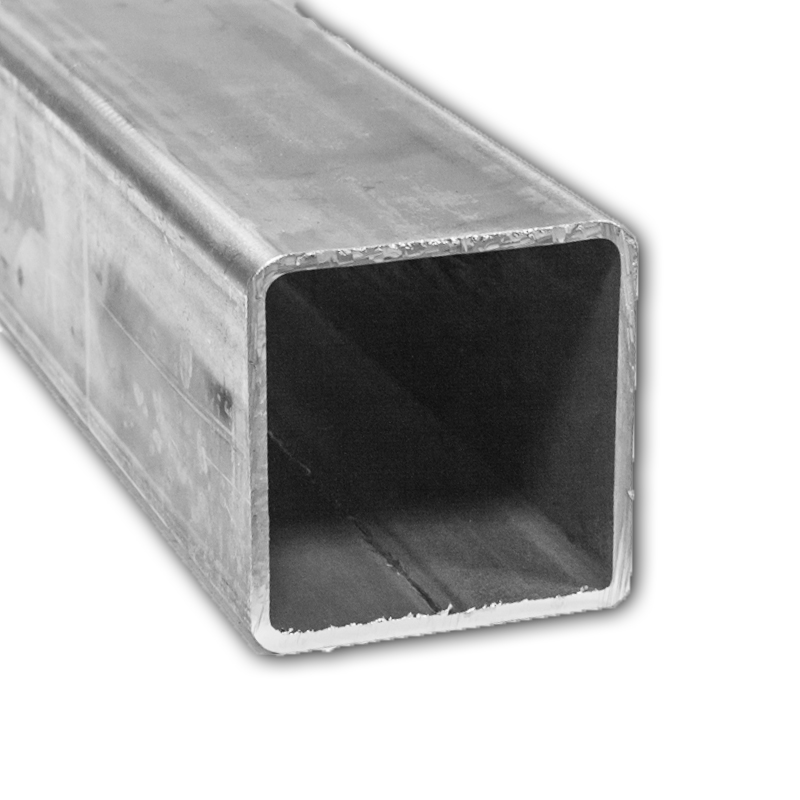 3M Length - Square Key Clamp Tube - Galvanised Box Section 40mm x 40mm ...