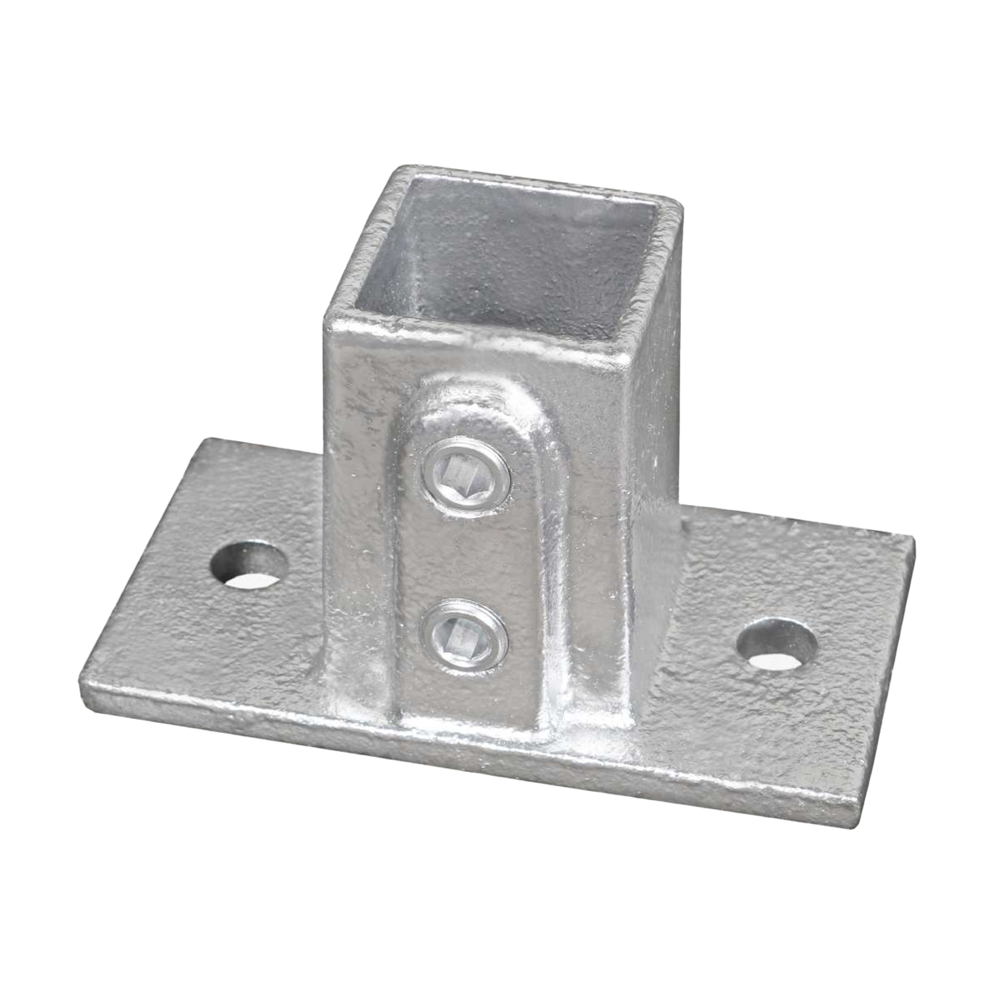 40mm Square Railing Base Flange For Box Section Square Tube Buy Key ...