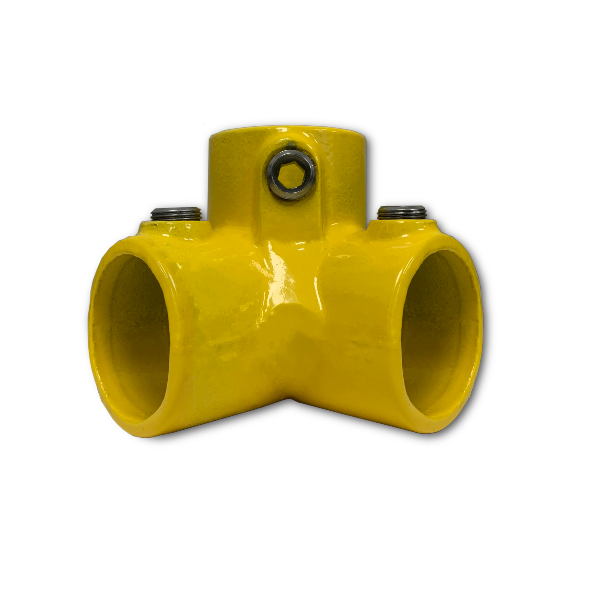 Powder Coated Yellow 3 Way 90° Elbow Corner 128 C 42 42mm Buy Key ...